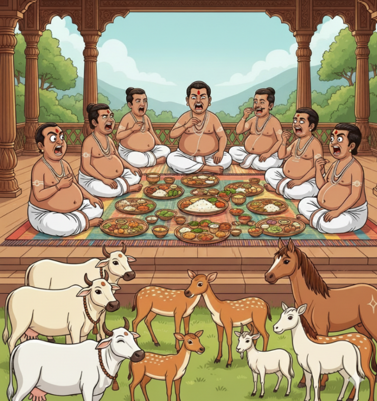 Meat Consumption in Hinduism - VedKaBhed.Com